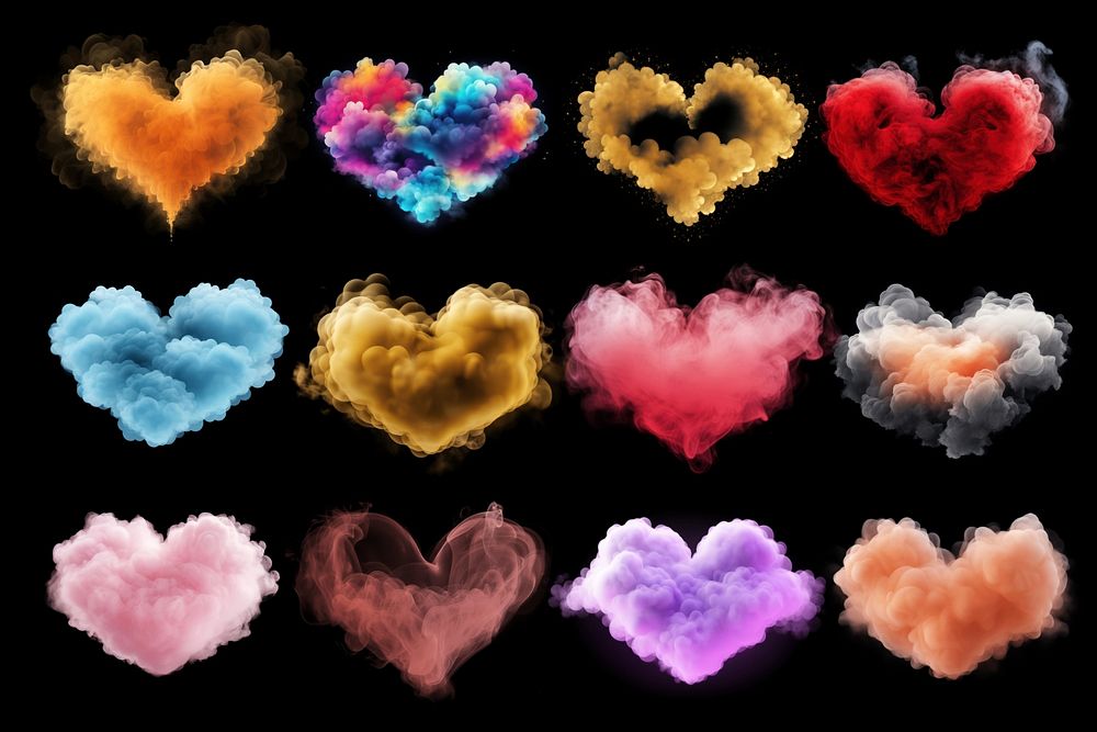 Editable heart overlay effect design | Premium Editable Design - rawpixel