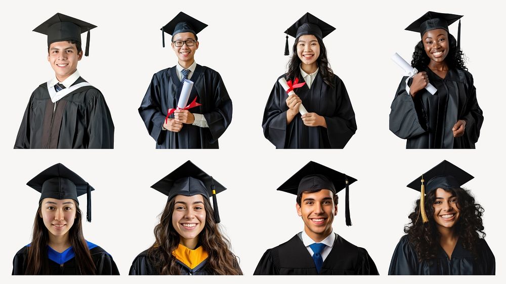 Editable graduation portrait students design | Premium Editable Design ...