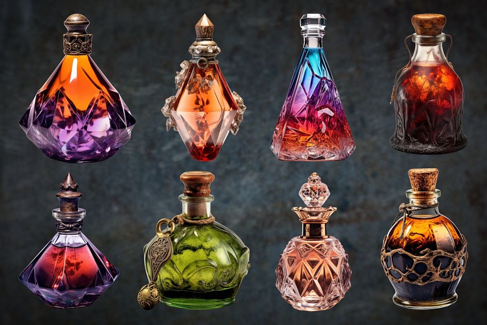 Editable magic potion bottle design | Premium Editable Design - rawpixel