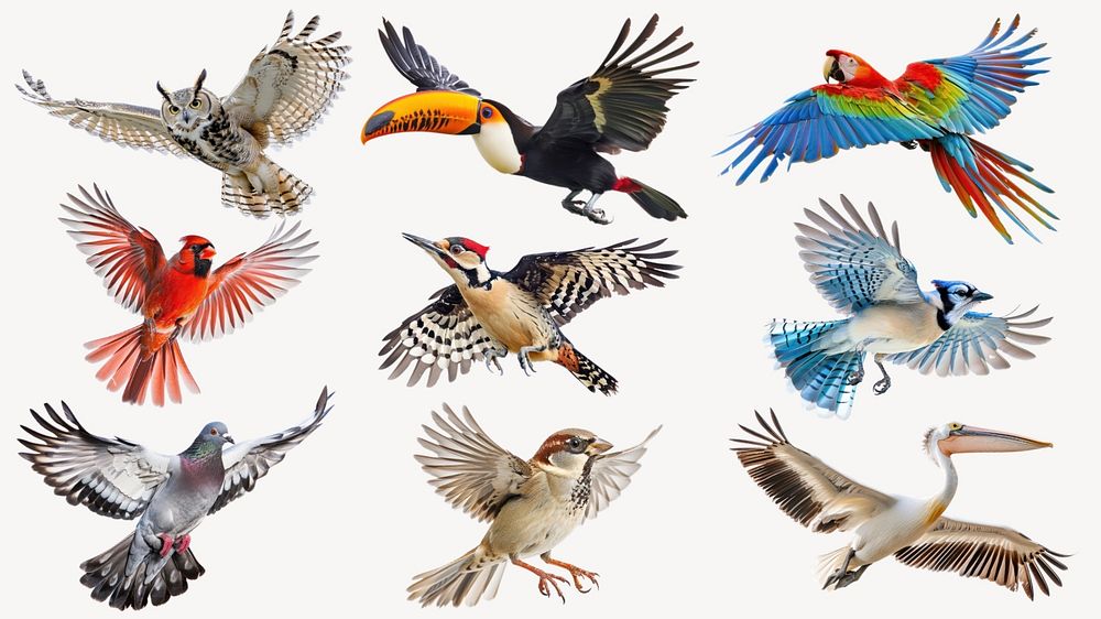 Editable Flying bird design element | Premium Editable Design - rawpixel