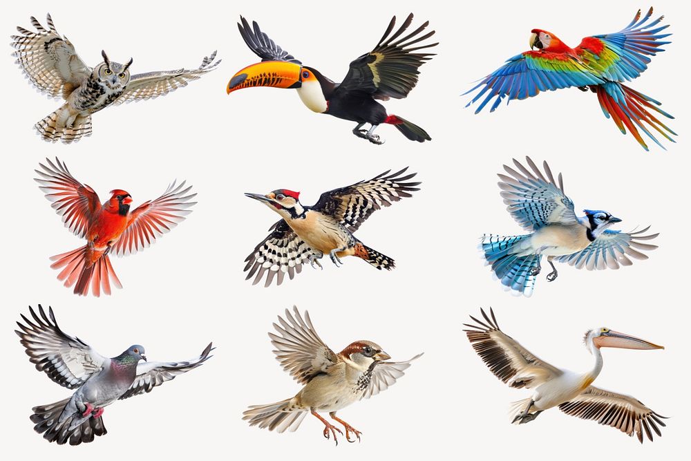 Editable Flying bird design element | Premium Editable Design - rawpixel