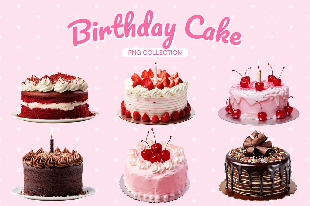 Editable birthday cake design element | Premium Editable Design - rawpixel