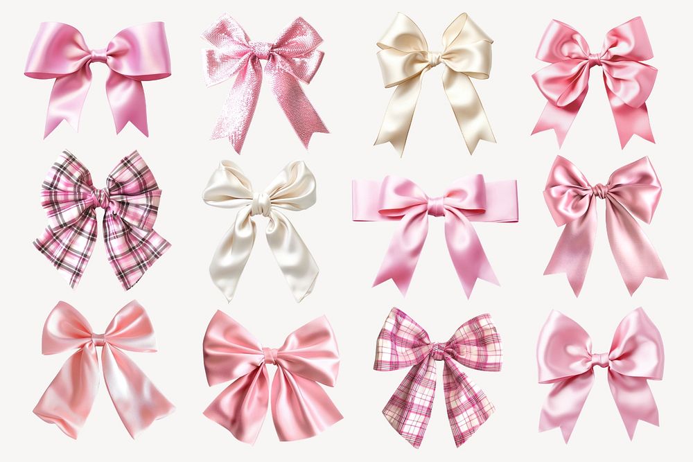 Editable Pink ribbon bow design | Premium Editable Design - rawpixel