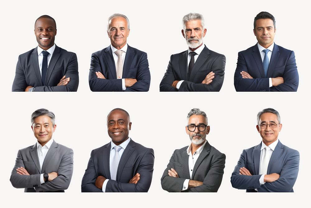 Editable diverse professional businessman design | Premium Editable ...