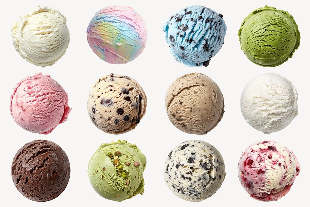 Editable ice cream design element | Premium Editable Design - rawpixel