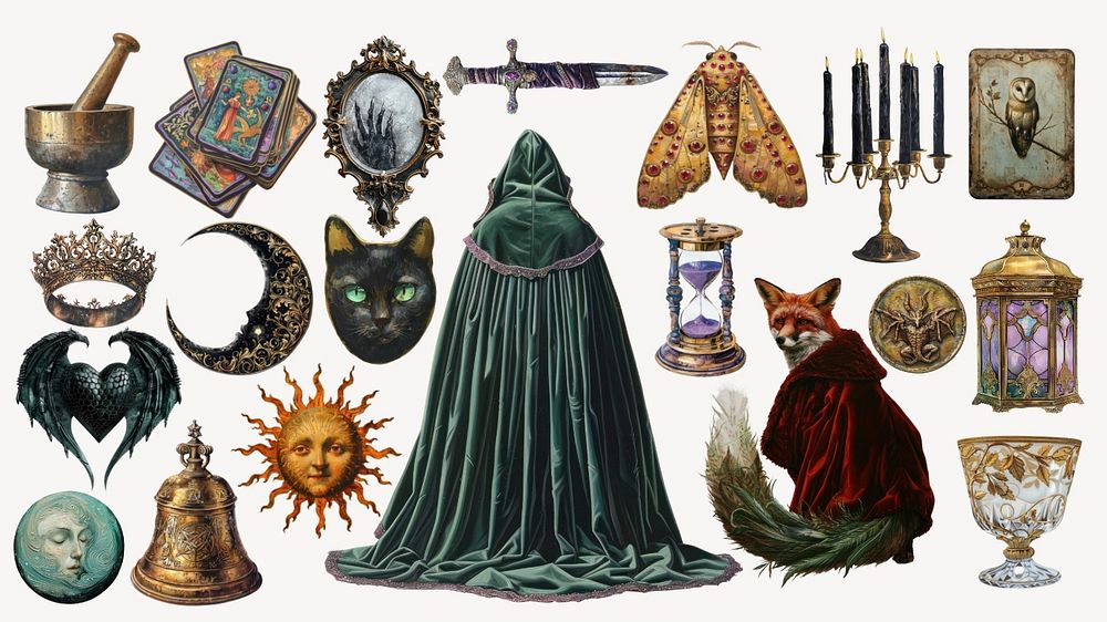 Editable arcane enchantment design element | Premium Editable Design ...