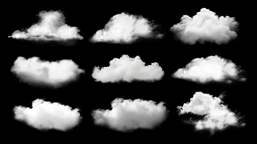 Editable white cloud effect design | Premium Editable Design - rawpixel