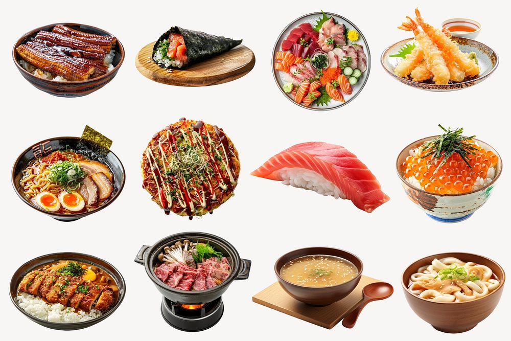 Editable Japanese food design element | Premium Editable Design - rawpixel