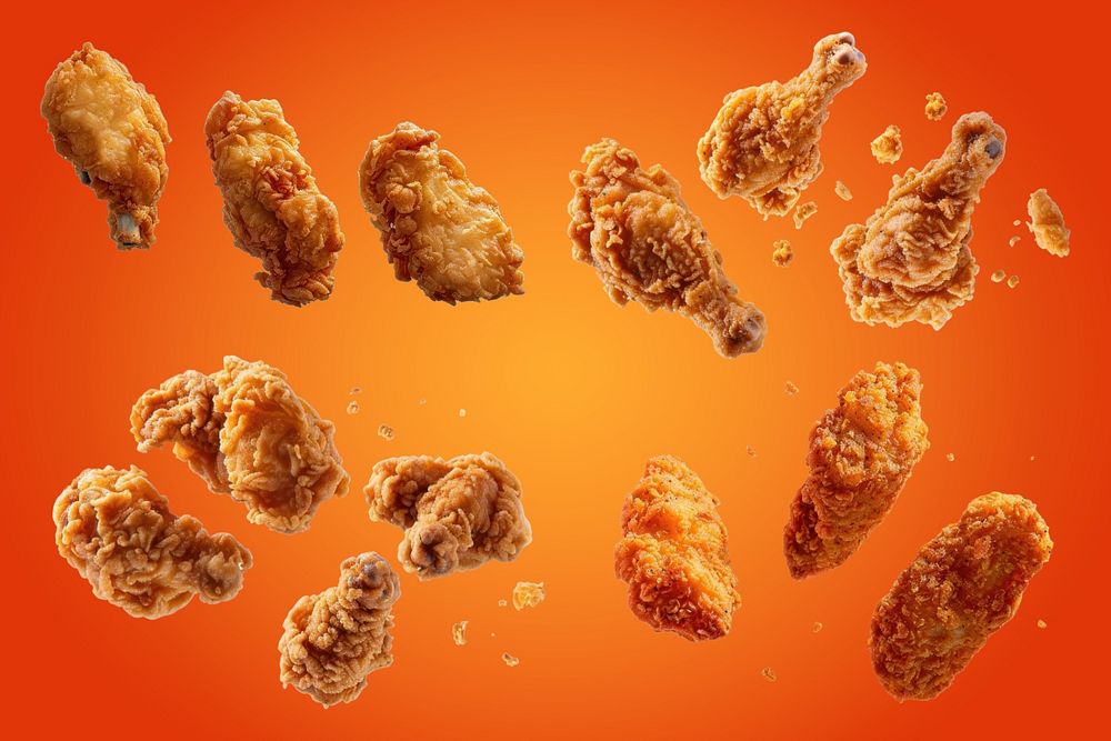 Editable fried chicken design element | Premium Editable Design - rawpixel