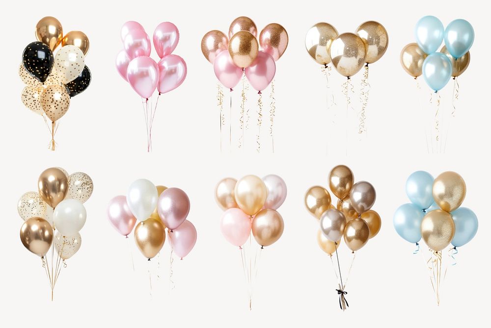 Editable party balloon design element | Premium Editable Design - rawpixel