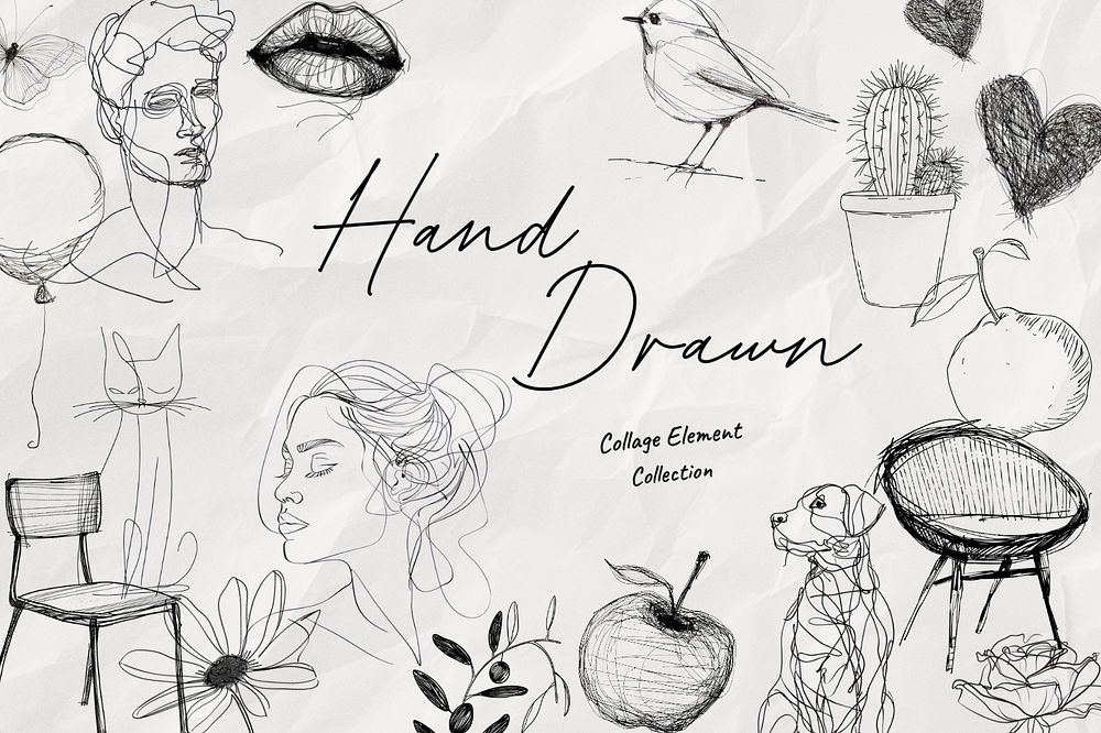 Editable hand drawn illustration design | Premium Editable Design ...