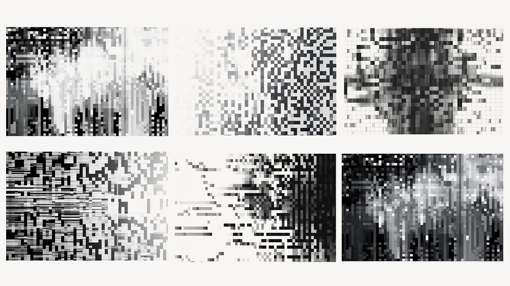 Editable Pixelated overlay effects design | Premium Editable Design ...