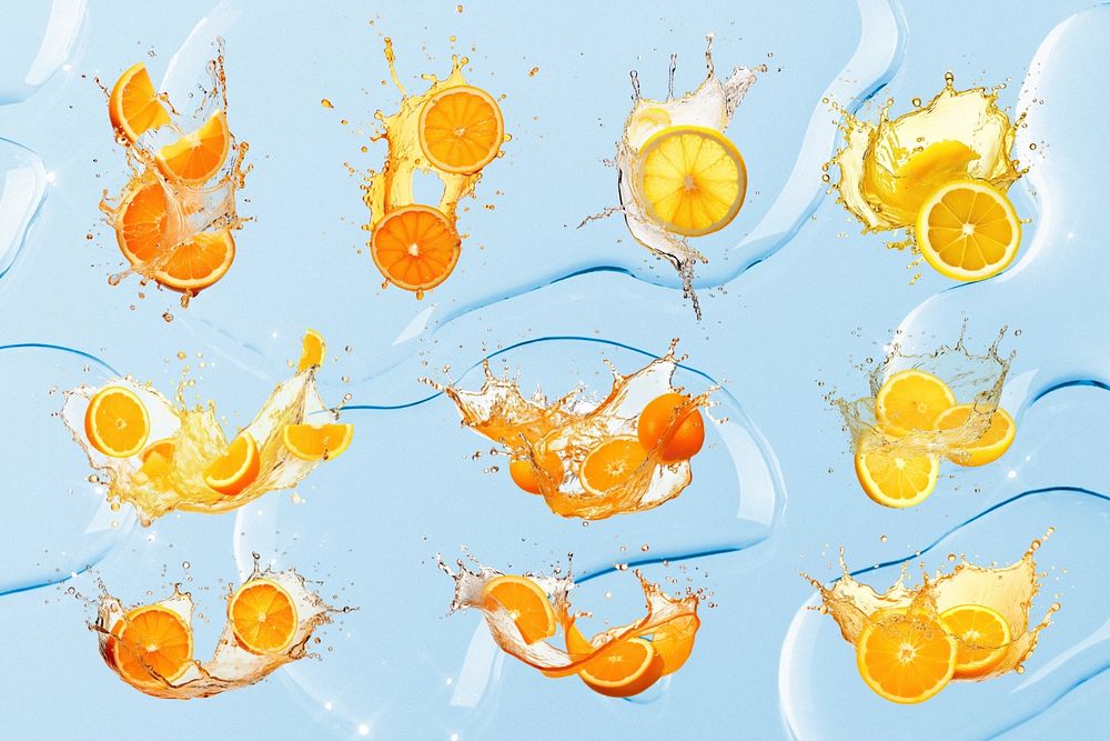 Editable Orange juice splash design | Premium Editable Design - rawpixel