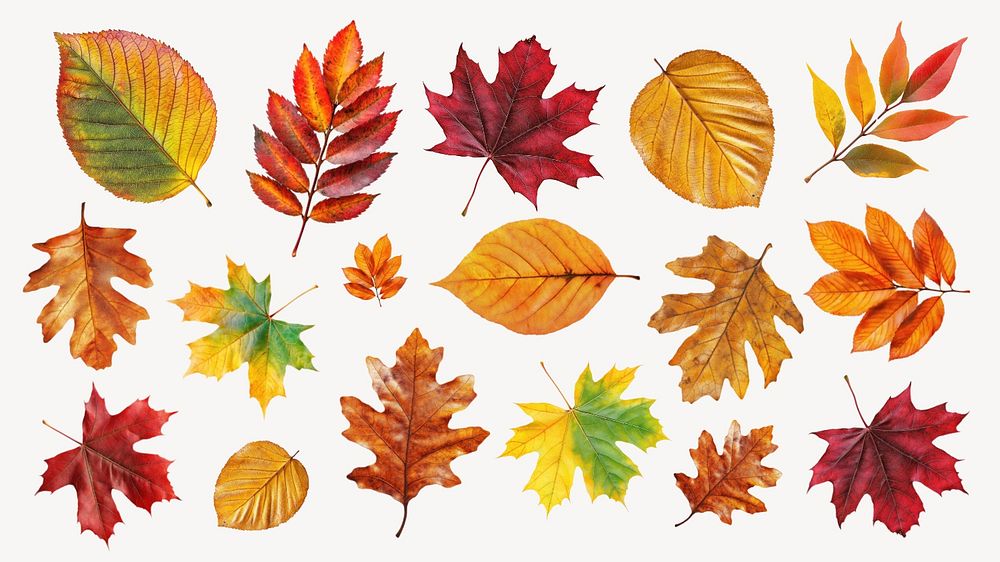 Editable Autumn leaf design element | Premium Editable Design - rawpixel