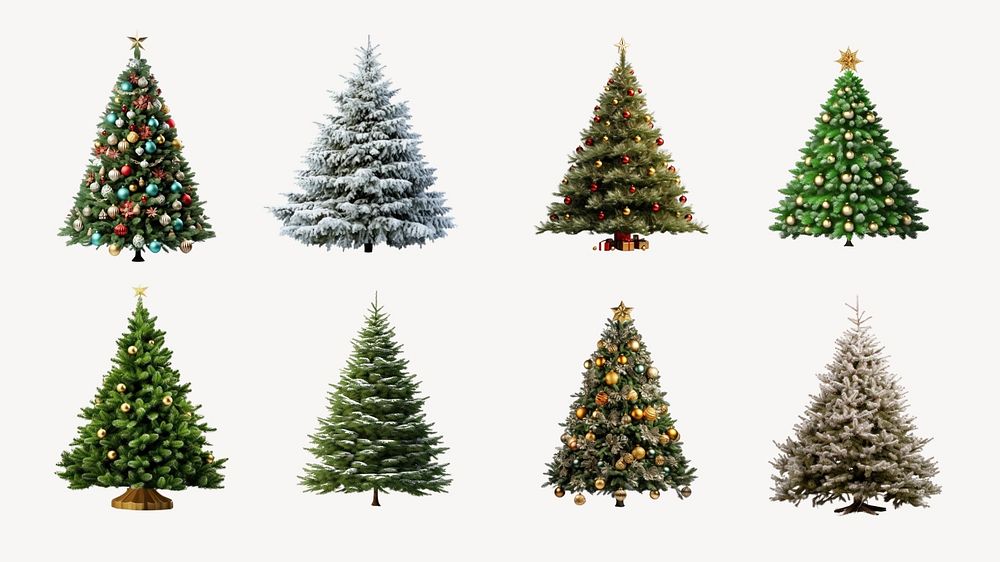 Editable Christmas tree design element | Premium Editable Design - rawpixel
