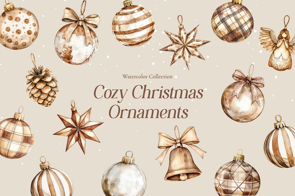 Editable cozy Christmas bauble ornament | Premium Editable Design ...