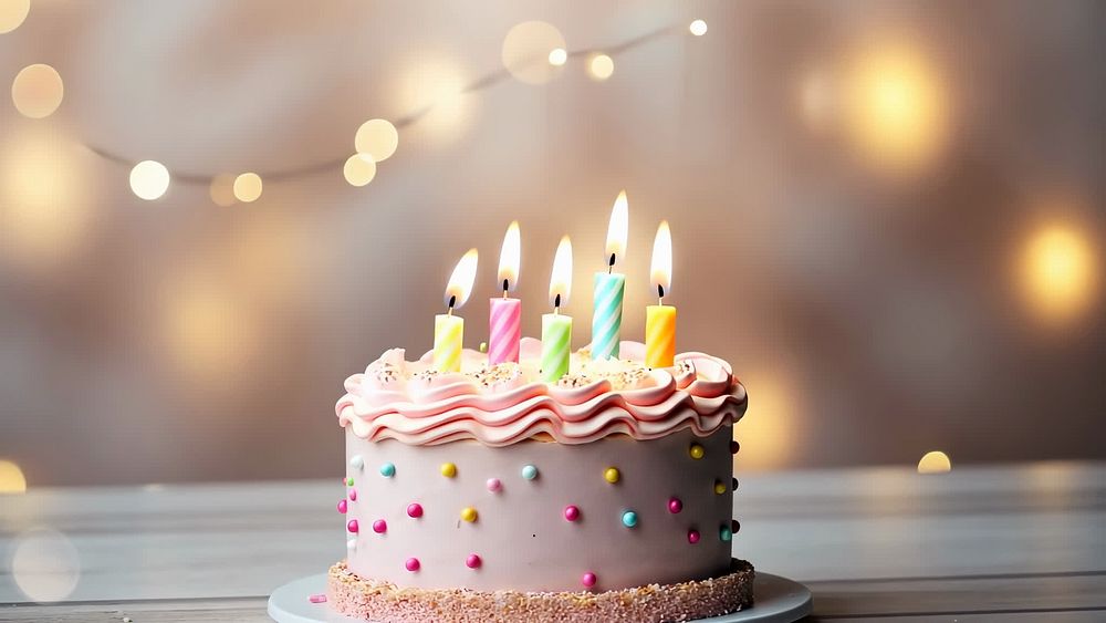 close-up video angle festive birthday | Free Video - rawpixel