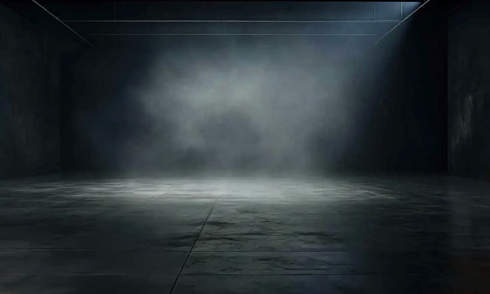 dimly lit, empty room smoky | Free Video - rawpixel