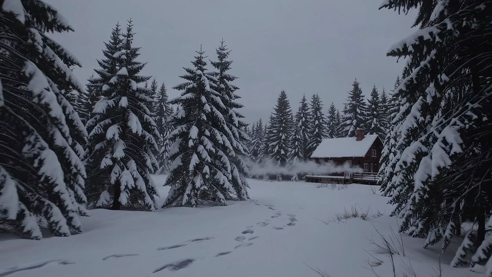 serene winter landscape video captures | Free Video - rawpixel