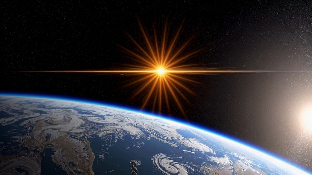 stunning video concept Earth space, | Free Video - rawpixel