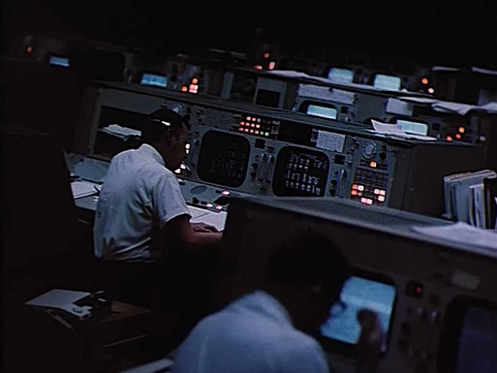 Vintage footage Apollo 11 control | Free Video - rawpixel