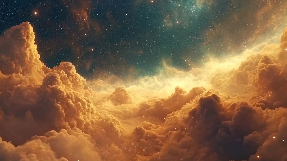 cosmic video scene low-angle view | Free Video - rawpixel
