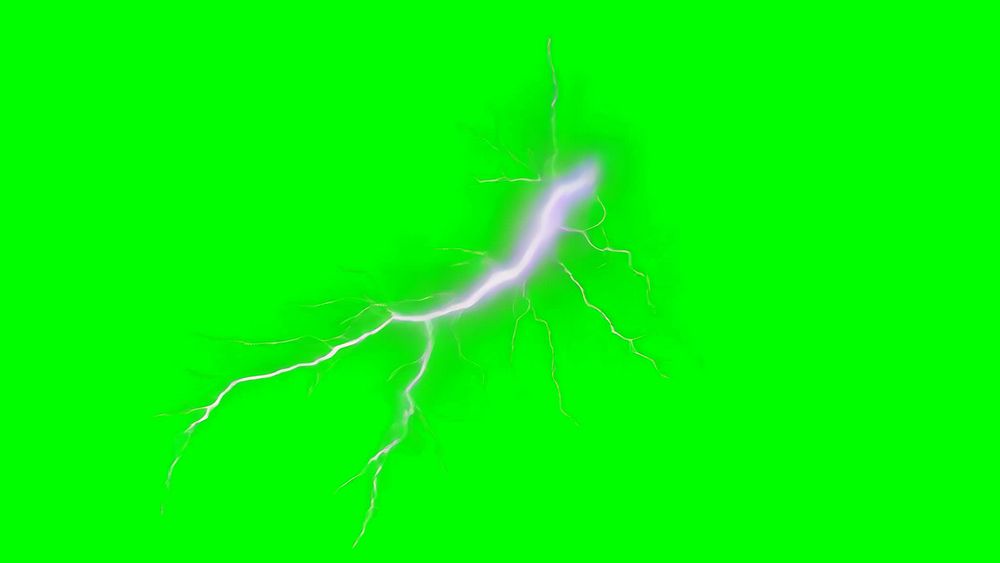 Big lightning animation, transparent 4K | Free Video - rawpixel