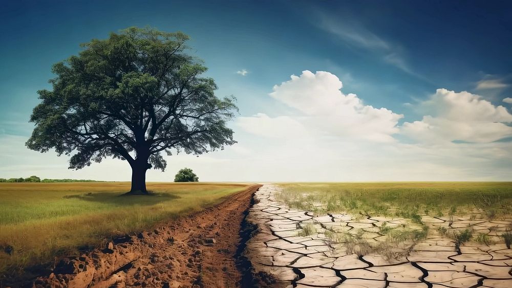 Split landscape video showing contrast | Free Video - rawpixel