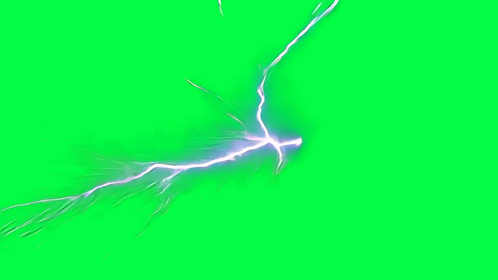 Lightning bolt animation, transparent 4K | Free Video - rawpixel