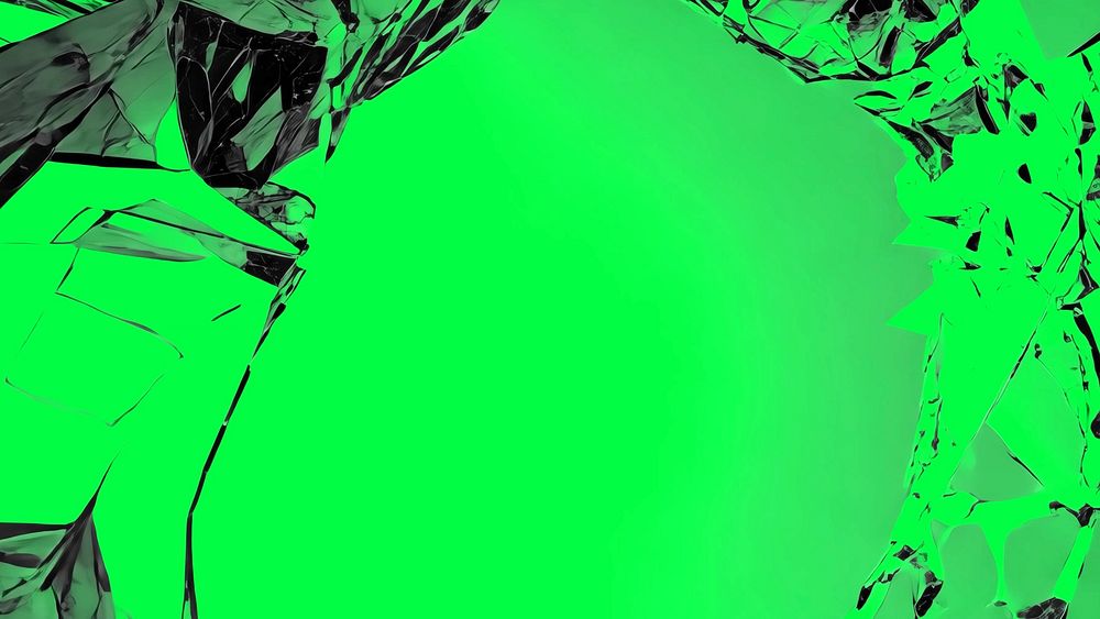 Abstract shattered glass animation, transparent | Free Video - rawpixel