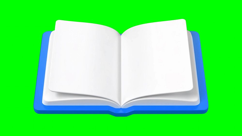 Open book animation, transparent 4K | Free Video - rawpixel