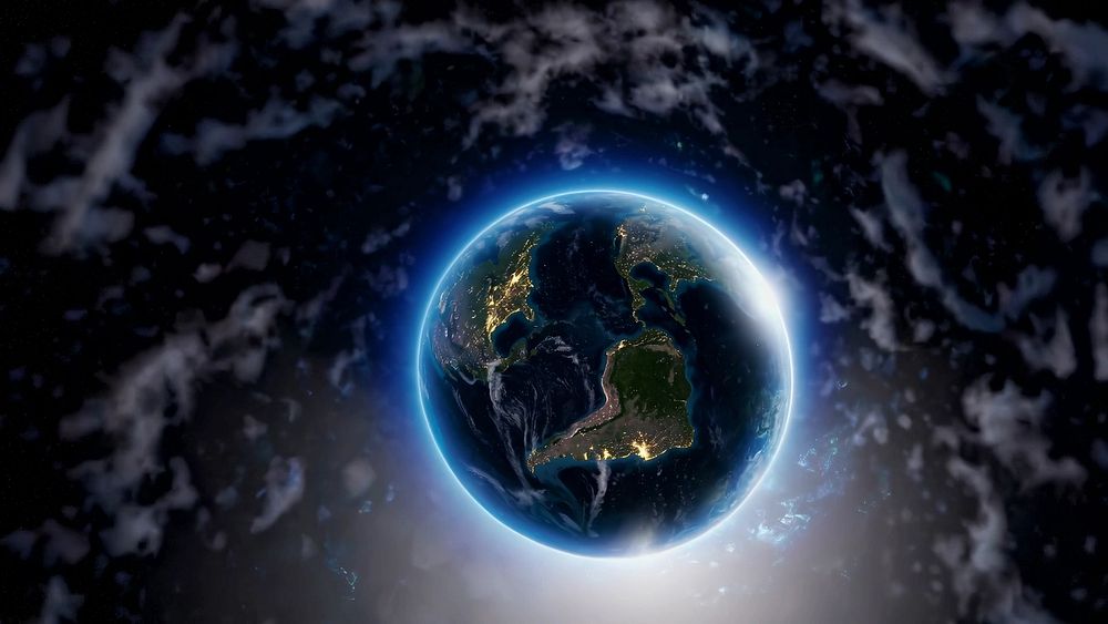 breathtaking video still Earth space, | Free Video - rawpixel