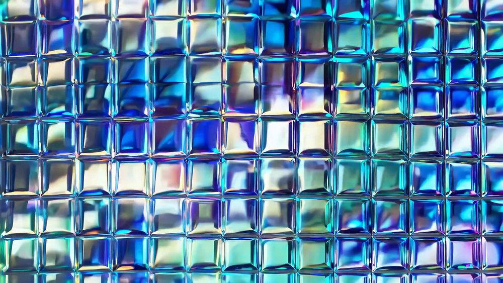 Close-up textured glass surface vibrant | Free Video - rawpixel