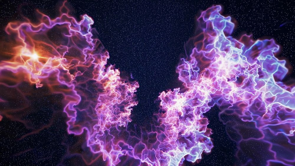 dynamic, cosmic video scene vibrant, | Free Video - rawpixel