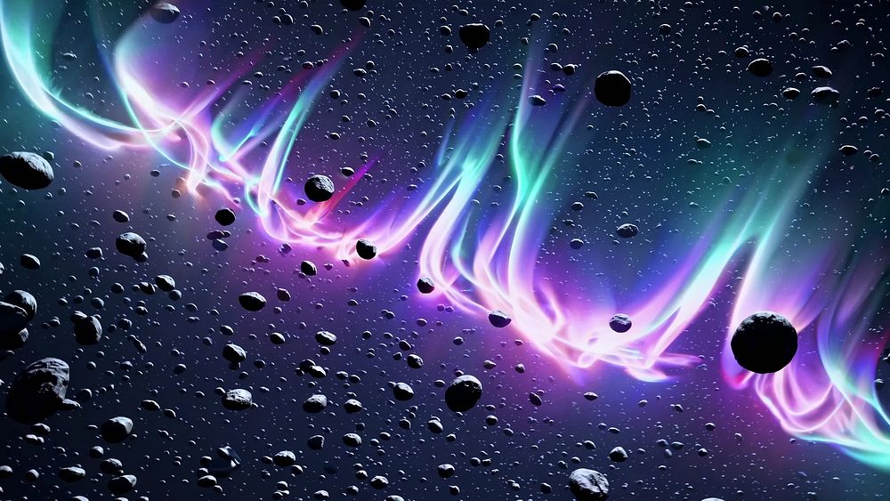 cosmic video scene wide-angle view | Free Video - rawpixel