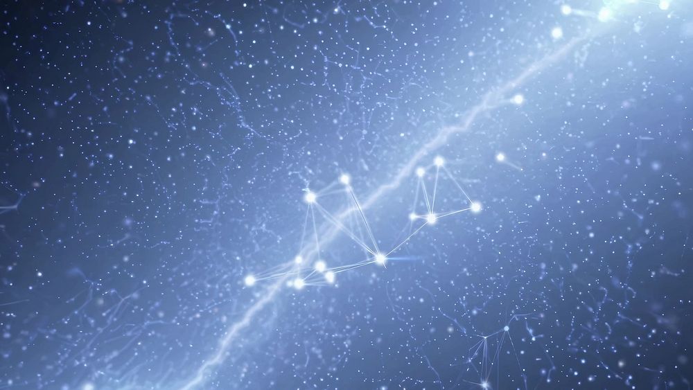 Abstract cosmic video scene top-down | Free Video - rawpixel