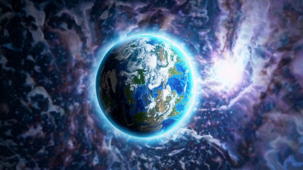cosmic video concept featuring Earth | Free Video - rawpixel