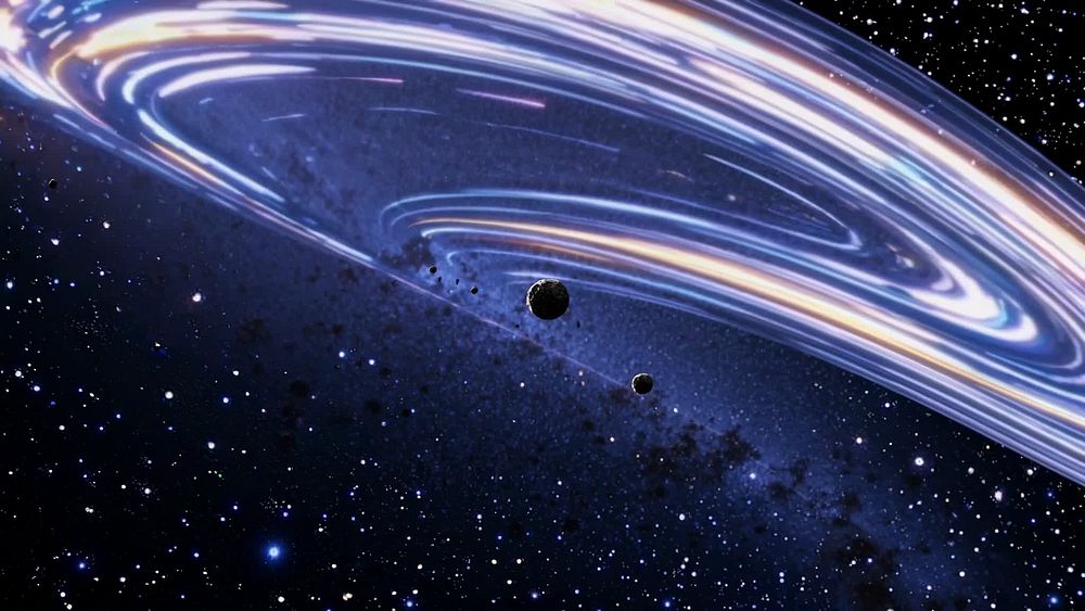 cosmic video scene wormhole and | Free Video - rawpixel