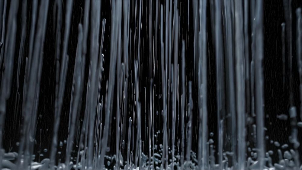 Abstract video cascading liquid strings, | Free Video - rawpixel