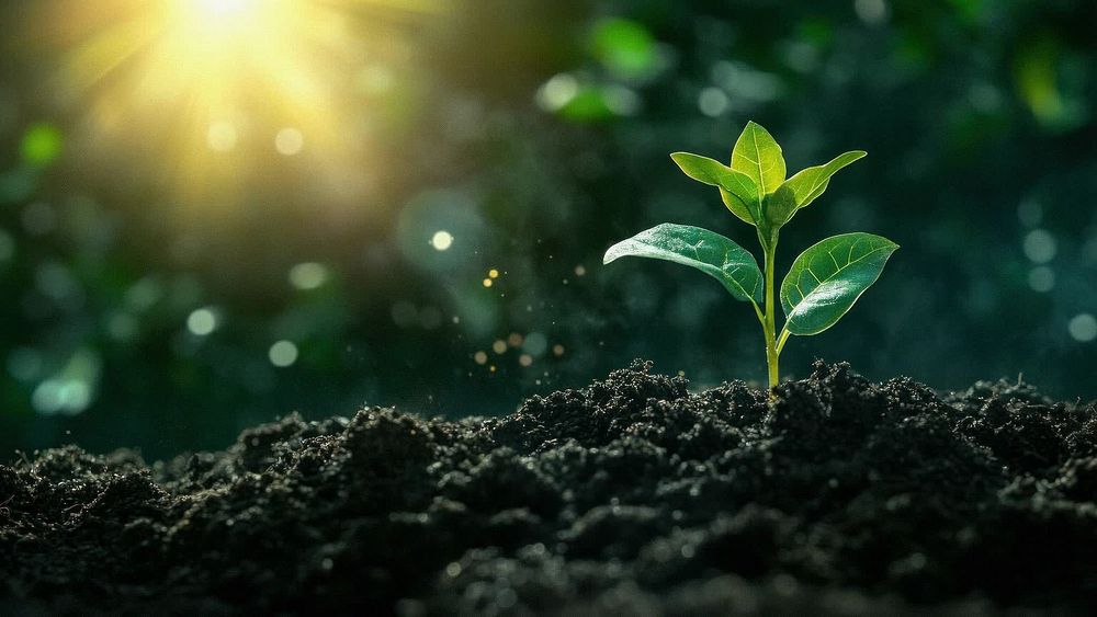 Close-up video young plant sprouting | Free Video - rawpixel