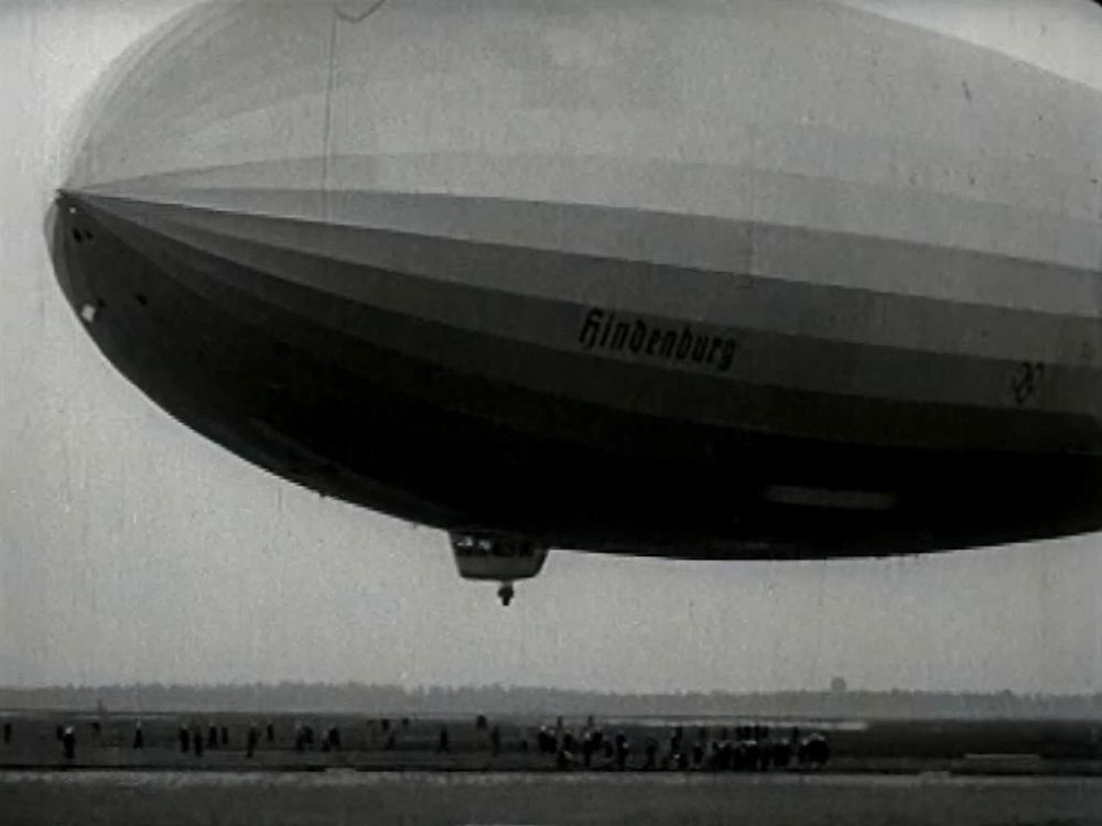 Vintage footage 1937 Hindenburg disaster. | Free Video - rawpixel