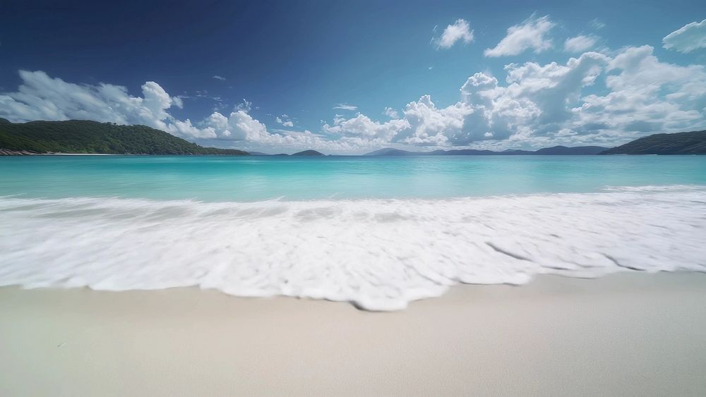 serene beach scene video captured | Free Video - rawpixel