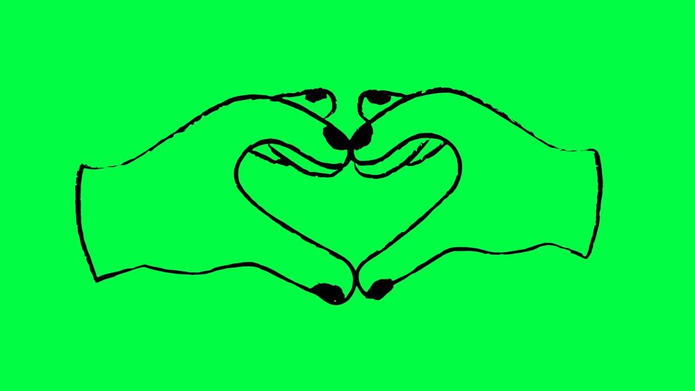 Hands forming heart shape animation | Free Video - rawpixel