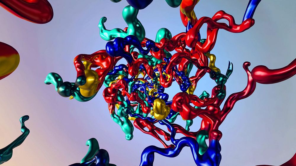 Dynamic close-up video colorful, twisting | Free Video - rawpixel
