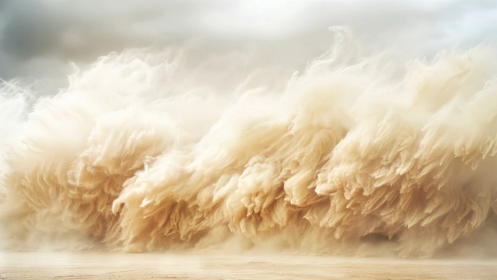Dynamic video scene dramatic sandstorm | Free Video - rawpixel