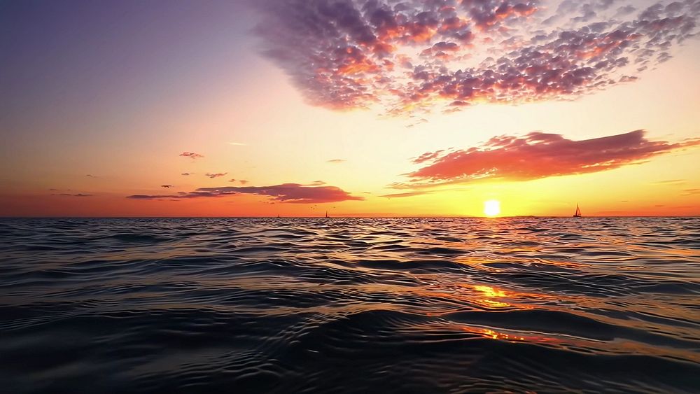 Sail Horizon Wallpaper Ocean Cloud Nature Images | Download Free Design ...