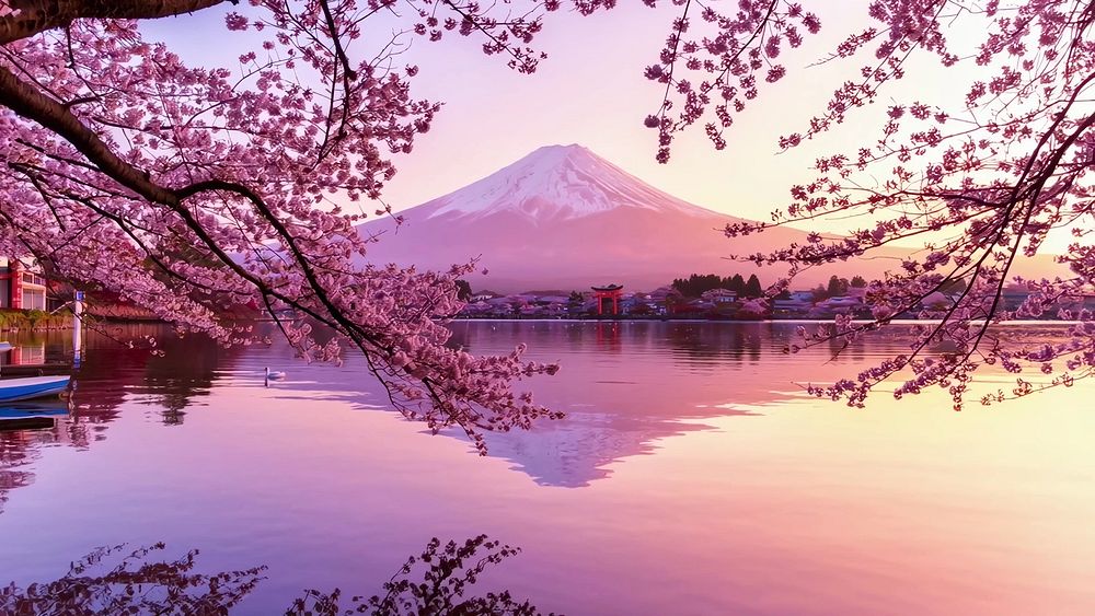 serene video still Mount Fuji | Free Video - rawpixel