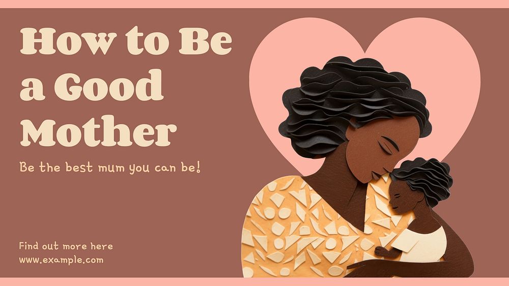 Mother blog banner template | Free Photo - rawpixel