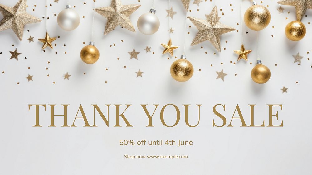 Thank you sale blog banner | Free Photo - rawpixel