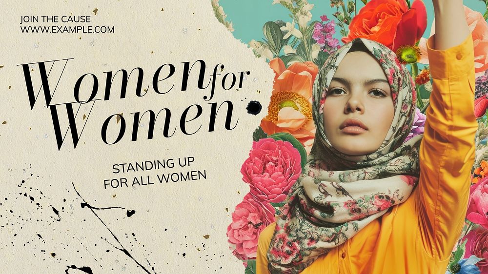 Women women blog banner template | Free Photo - rawpixel